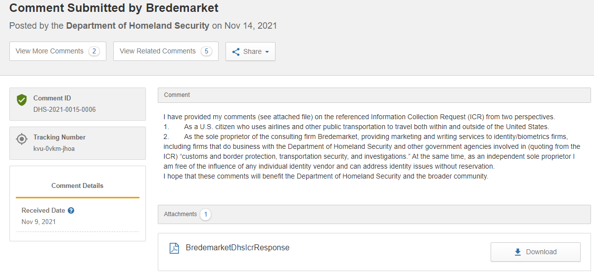 Thoughts on bias, security, and privacy (DHS ICR part one) – Bredemarket