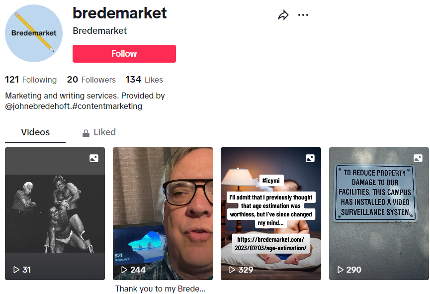 Is Bredemarket on Your Favorite Social Platform? – Bredemarket