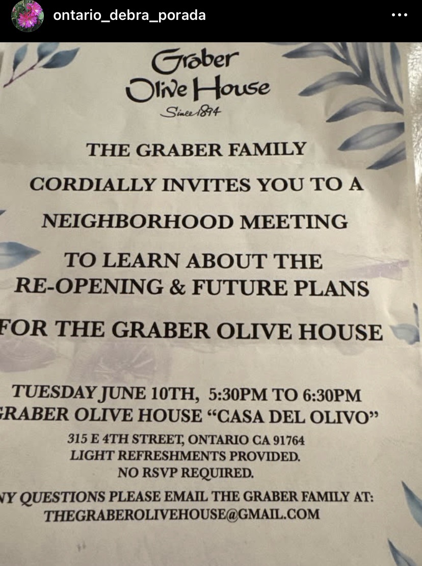 Graber Olive House…Re-opening? – Bredemarket