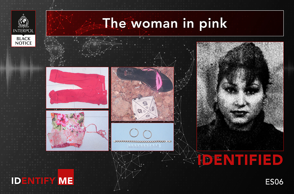“The Woman in Pink” Identified via INTERPOL’s “Identify Me” – Bredemarket